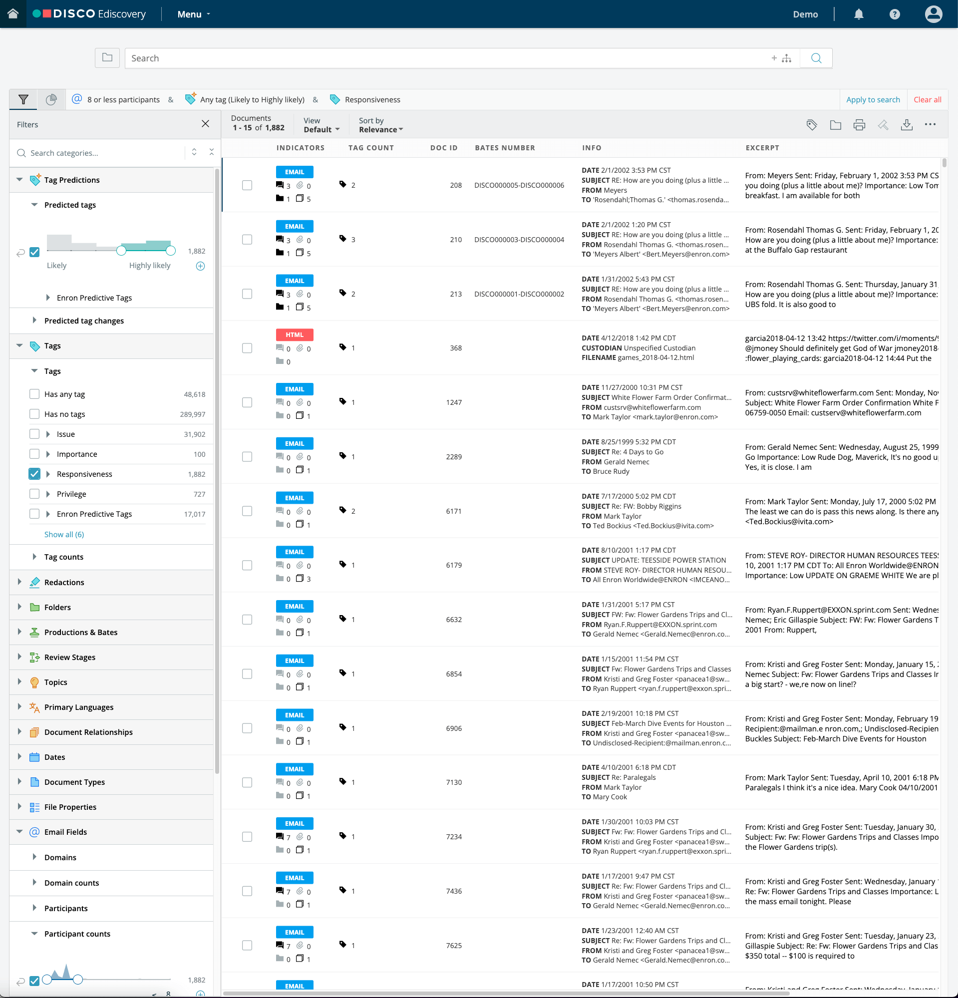 DISCO Ediscovery: e-Discovery Software Solutions